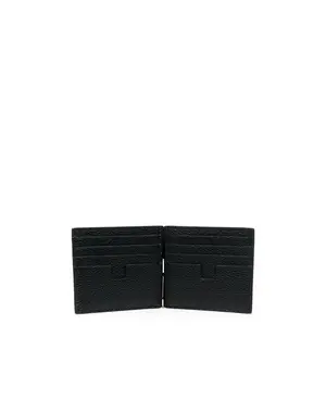 TOM FORD Logo Detailed Bi-fold Wallet