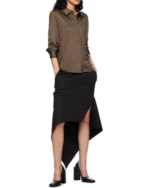 Helmut Lang Lapel Long-sleeved Shirt