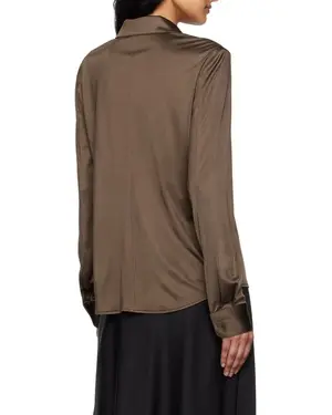 Helmut Lang Lapel Long-sleeved Shirt