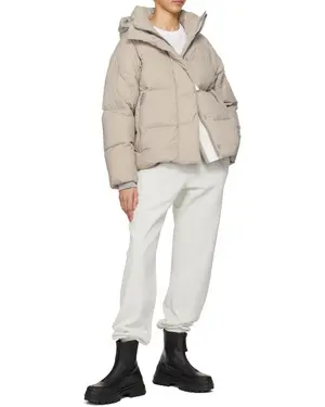 Canada Goose Hooded Quilted Down Jacket