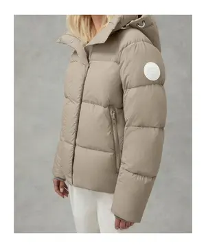 Canada Goose Hooded Quilted Down Jacket