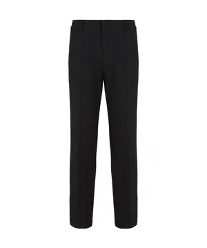 Emporio Armani Compact Fabric Chinos