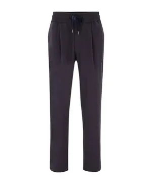 Herno Pleat-detailed Trousers - Black