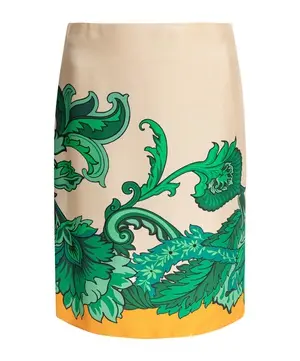 Etro Satin Skirt - Beige