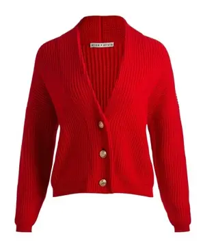 ALICEOLIVIA V-neck Cardigan
