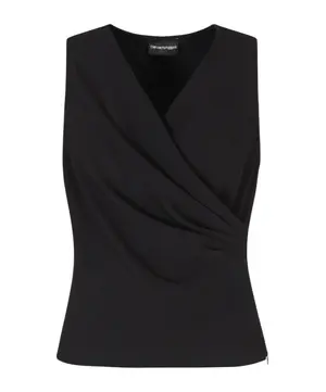 Emporio Armani Sleeveless Top - Black