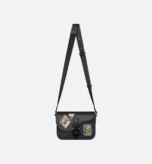 Dior Small Saddle Messenger Bag With Flap