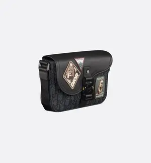Dior Small Saddle Messenger Bag With Flap