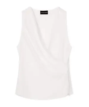 Emporio Armani Crepe Top