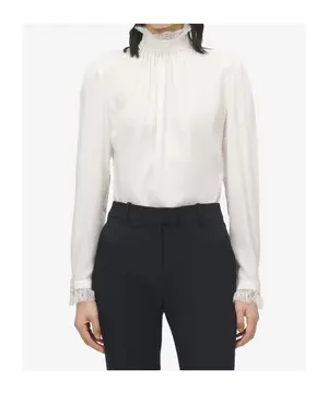 Alexander McQueen Lace Insert Top