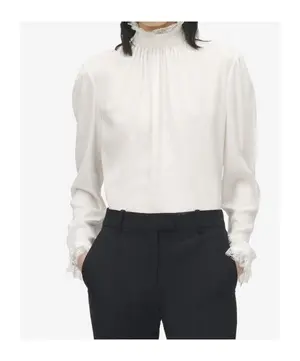 Alexander McQueen Lace Insert Top