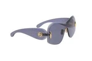 Loewe Embellished Shield Frame Sunglasses