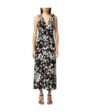 Red Valentino Sleeveless Printed Dress