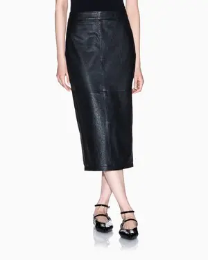 Armani Exchange Zipper Skirt