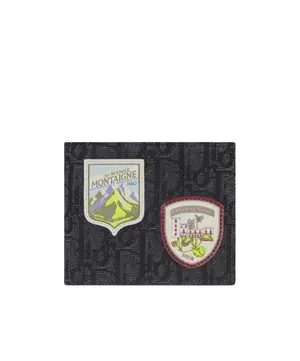 Dior Bifold Wallet - Black