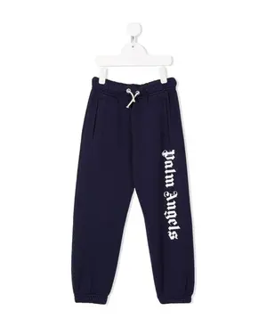 Palm Angels Logo-print Drawstring Track Pants - Black