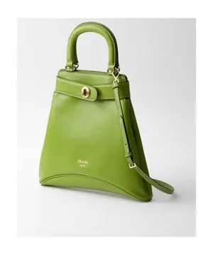 Prada Logo-stamp Top Handle Bag