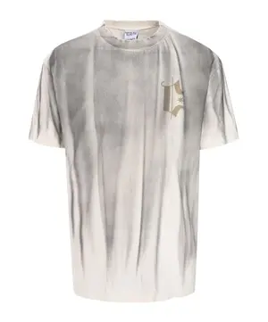 MARCELO BURLON COUNTY OF MILAN Item O-neck Short-sleeved T-shirt - Gray