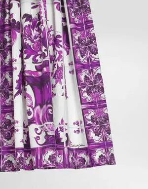 Dolce & Gabbana Graphic-print Cotton Dress