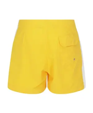 Palm Angels Striped Trim Swimming Shorts
