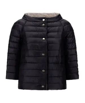 Herno Reversible Hood Jacket - Black