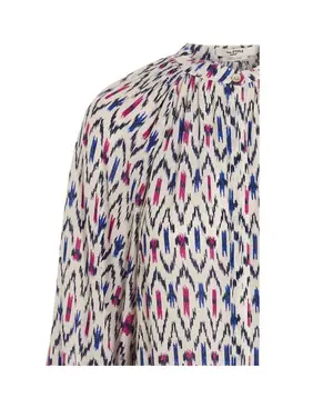 Isabel Marant Étoile Geometric Long-sleeve Blouse