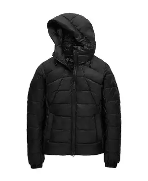 Canada Goose Hooded Down Jacket - Black