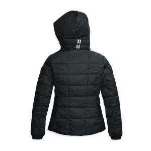 Canada Goose Hooded Down Jacket With Two-way Zipper