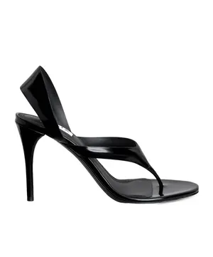 Alaïa Infradito High-heeled Sandals - Black