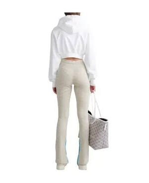 Off-White Monogram Ankle-slit Trousers