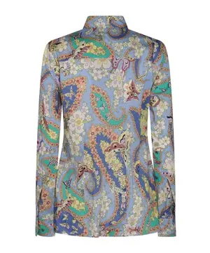 Etro Paisley Printed Long-sleeved Shirt
