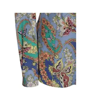 Etro Paisley Printed Long-sleeved Shirt