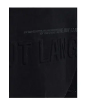 Helmut Lang Logo Embossed Crewneck T-shirt