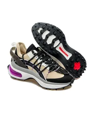 Dsquared2 Bubble Panelled Sneakers
