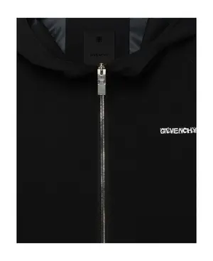 Givenchy Logo Detailed Hooded Jacket