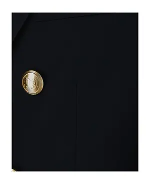 Palm Angels Embroidered Double-breasted Blazer