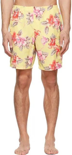 Palm Angels Printed Cargo Swim Shorts