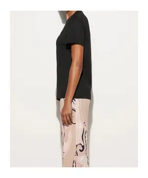 Emilio Pucci Logo Short Sleeve Top