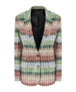 Missoni Zigzag-woven Blazer - Multi-color
