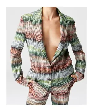Missoni Zigzag-woven Sequined Blazer