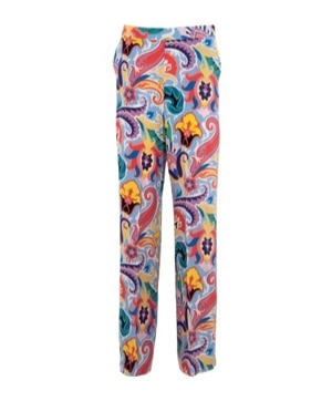 Etro Floral-print Trousers - Multicolor