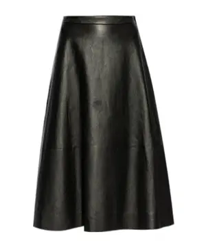 Balenciaga A-line Draped Skirt