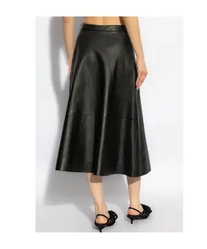 Balenciaga A-line Draped Skirt
