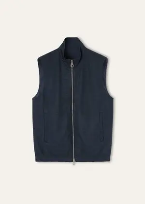 Loro Piana Sleeveless Zip-up Jacket