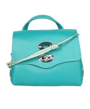 ZANELLATO Studded Leather Shoulder Bag - Green