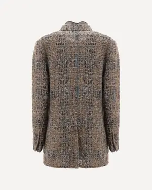 Brunello Cucinelli Double-breasted Checked Blazer
