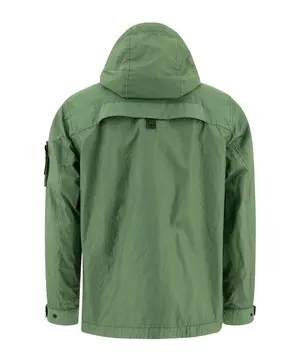 Stone Island Compass Patch Hooded Jacket