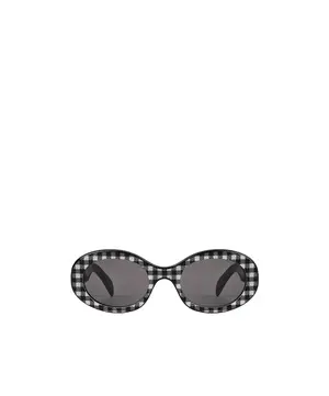 Celine Triomphe 01 Sunglasses In Acetate - Gray