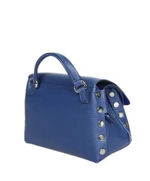 ZANELLATO Studded Leather Shoulder Bag