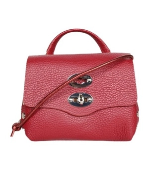 ZANELLATO Studded Leather Shoulder Bag - Red